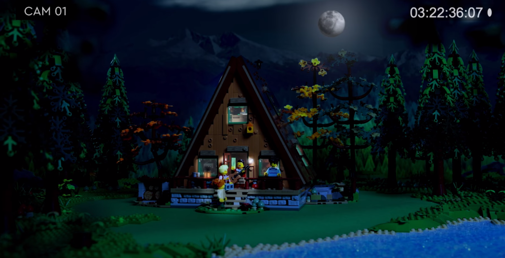 Relax with hours of LEGO Ideas 21338 A-Frame Cabin stop-motion - Brick ...
